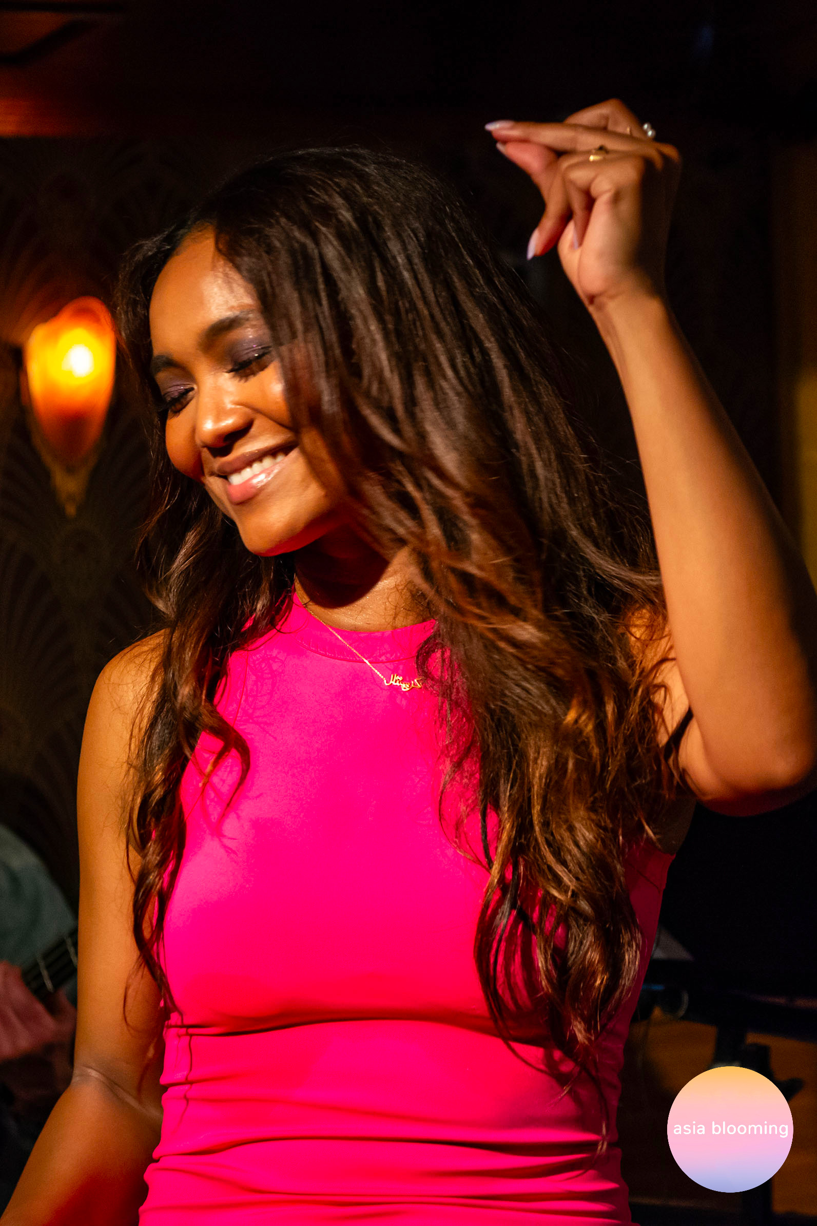 Crystal Kay Gets Close to Attendees at The Stowaway - Asia Blooming